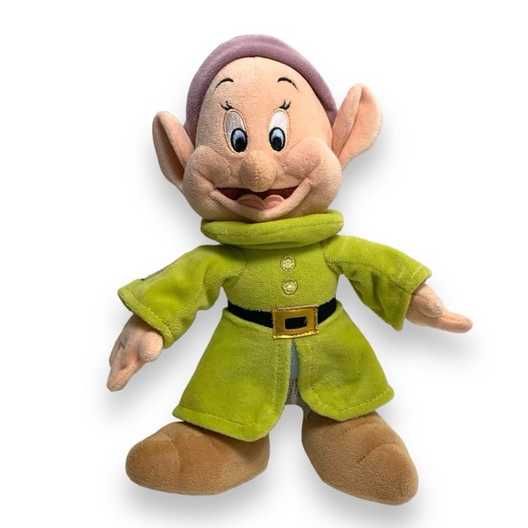 Disney | Toys | Dopey Snow White And Seven Dwarfs Disney Plush | Poshmark